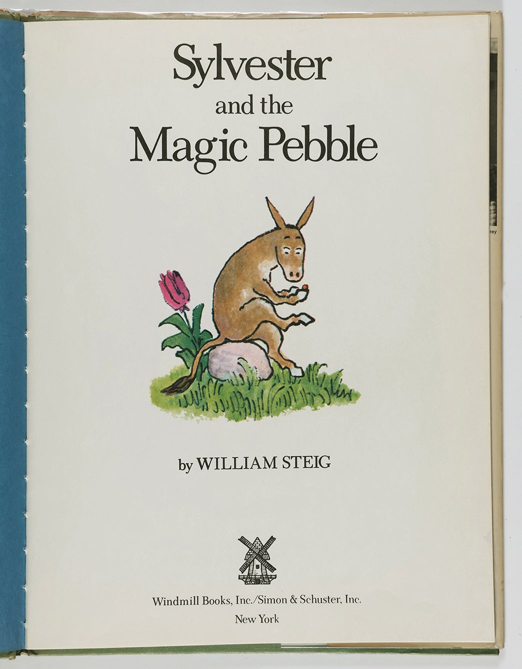 Sylvester and the Magic Pebble | William Steig | First printing, as stated